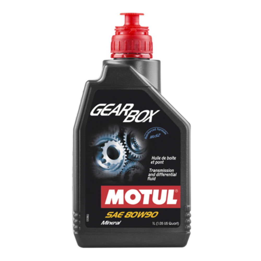 Óleo de Cardan Motul Gear Box 80W90 Mineral 1L - zelao