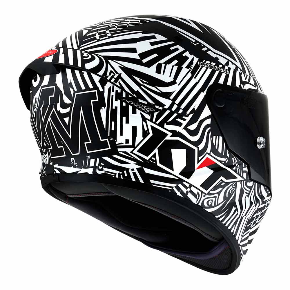 Capacete KYT TT Course Espargaro Winter Test 2020 - zelao